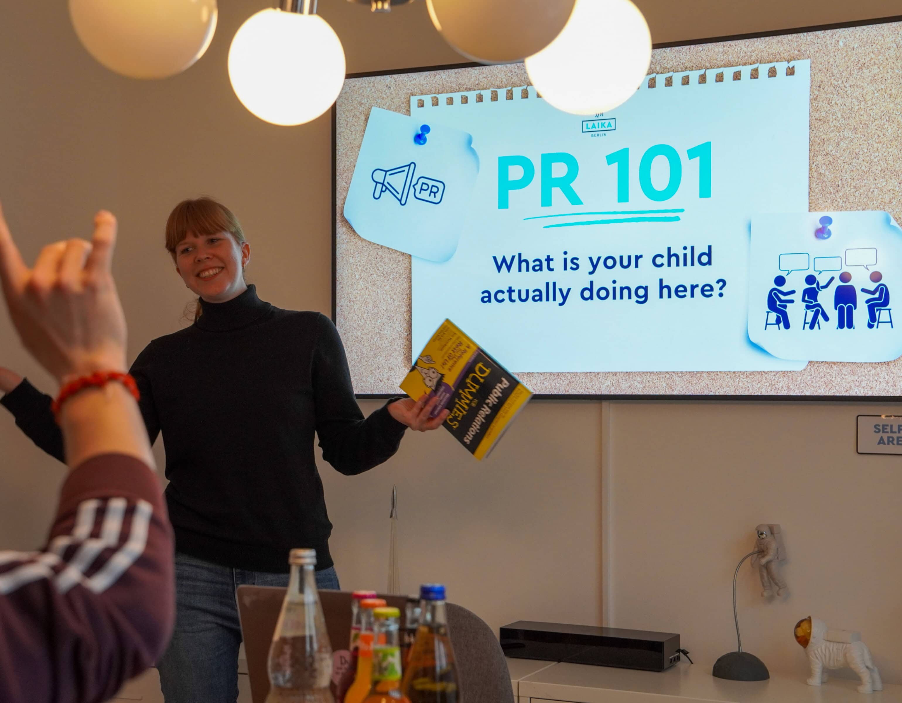 Laika – Looking back on our stellar Bring your Parent to Work Day!